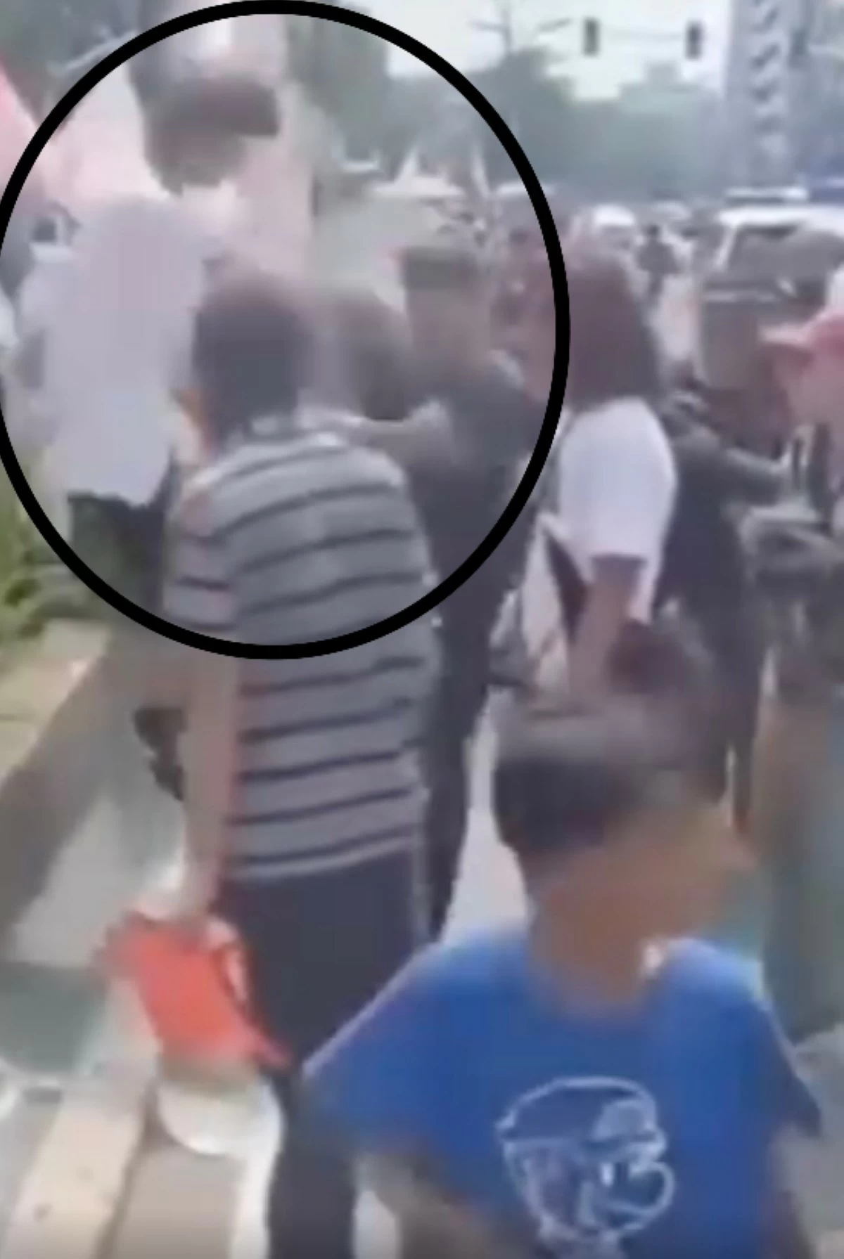 Manila Bulletin - Young protester sprays paint on undercover cop but ...
